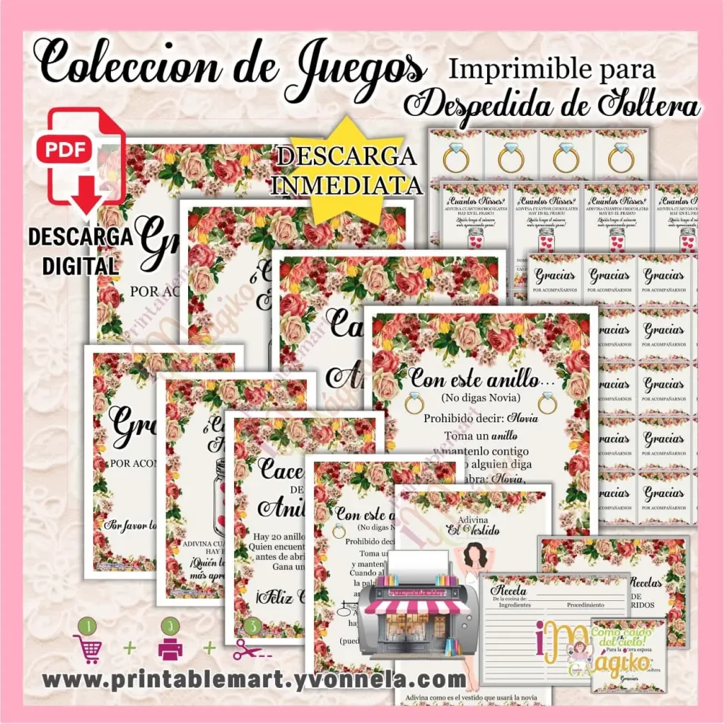 Plantillas De Despedida De Soltera Para Word